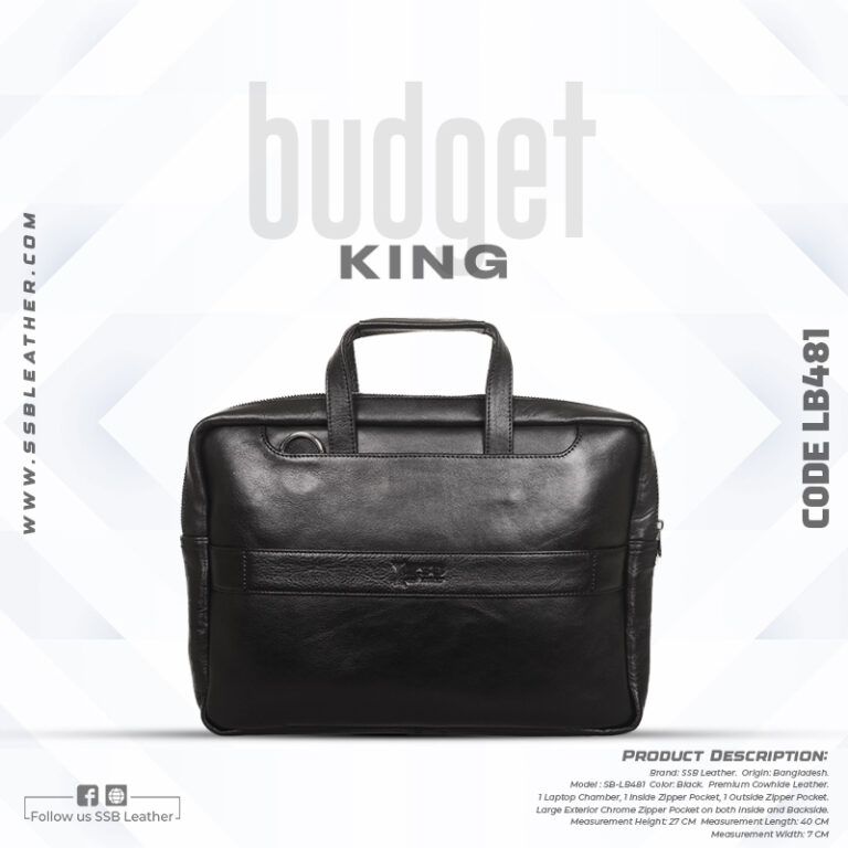 Leather Laptop Bag SB-LB481 | Budget King - SSB Leather