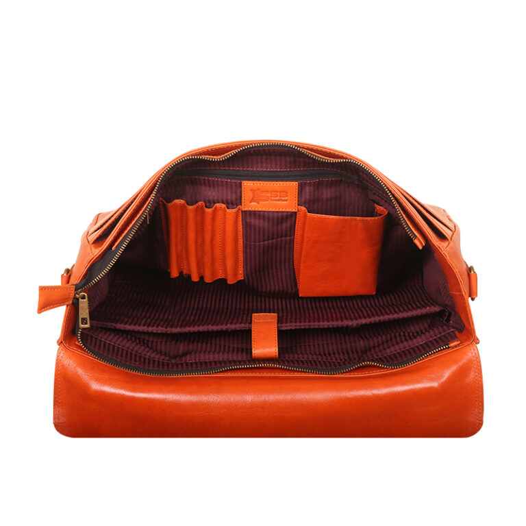 Oil Pull Up Leather Executive Bag SB-LB484 | Premium - SSB Leather
