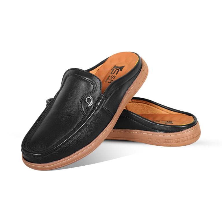 Stylish Leather Half Shoes For Men SB-S906 - SSB Leather