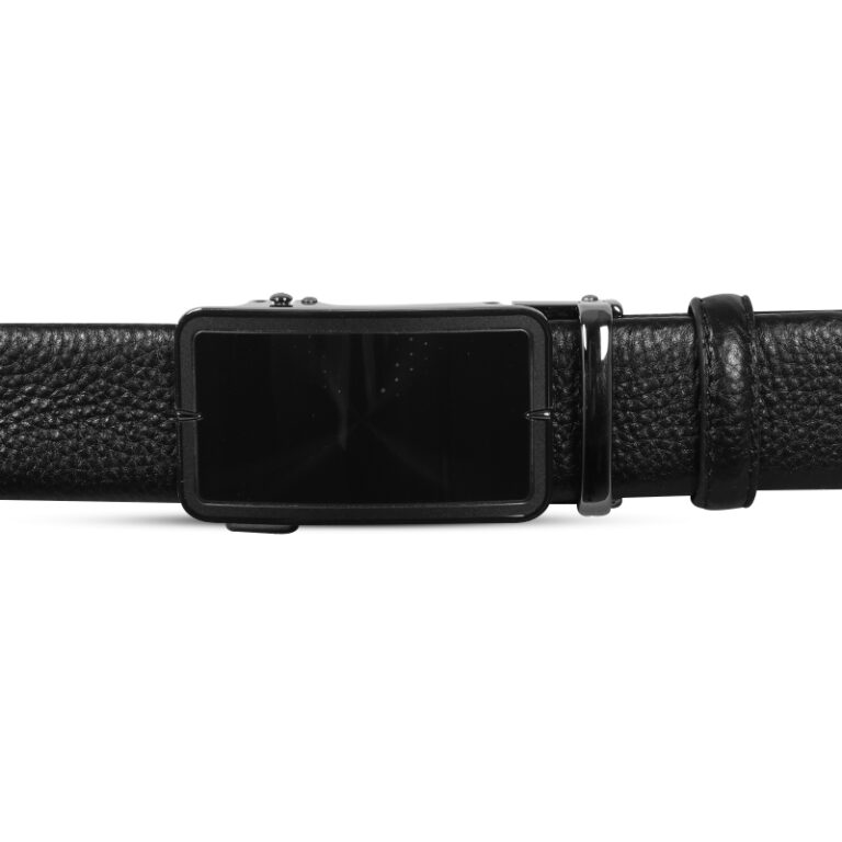 Stylish Magic Buckle Leather Gear Belt For Men SB-IB051 - SSB Leather