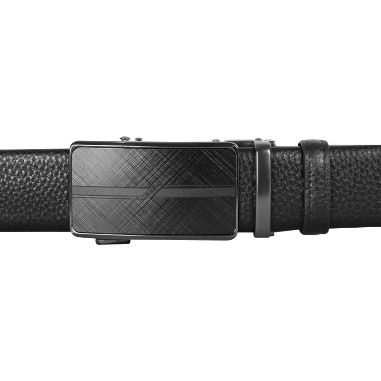 Stylish Magic Buckle Leather Gear Belt For Men SB-IB042 - SSB Leather