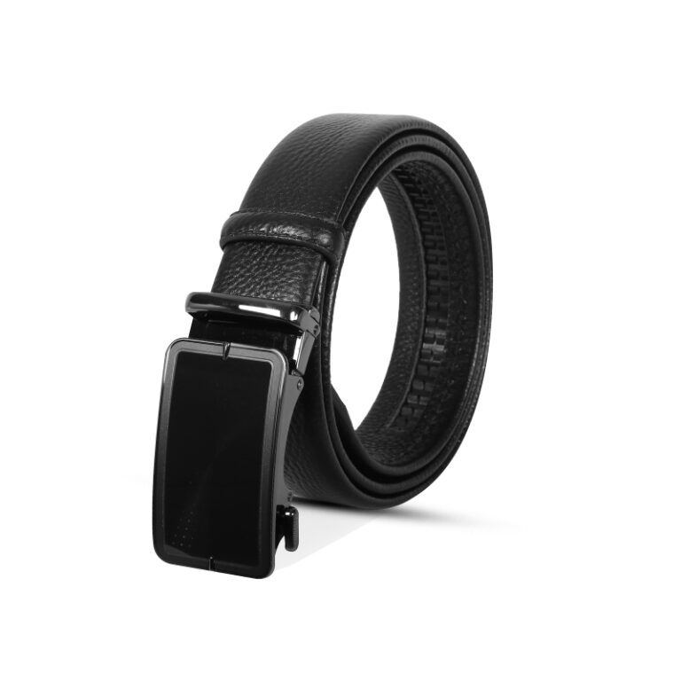 Stylish Magic Buckle Leather Gear Belt For Men SB-IB051 - SSB Leather