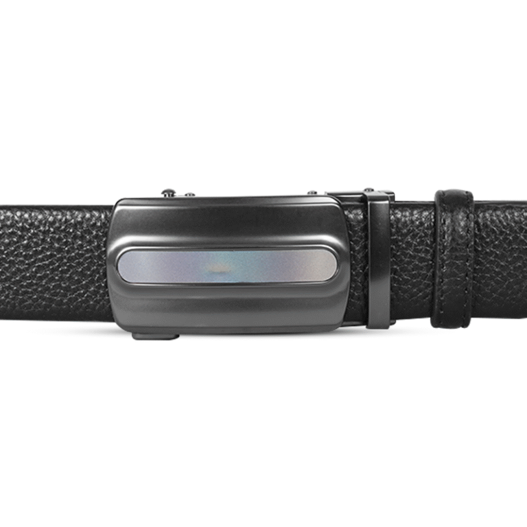 Stylish Magic Buckle Leather Gear Belt For Men SB-IB058 - SSB Leather
