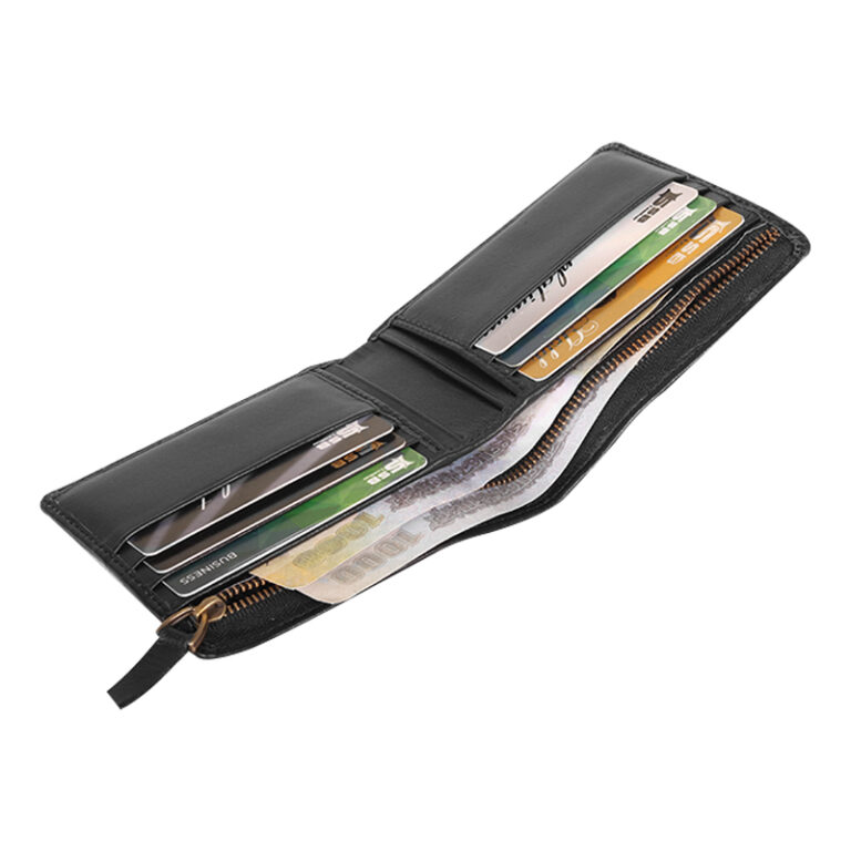 Classic Soft Leather Bi-Fold Wallet SB-W238 - SSB Leather