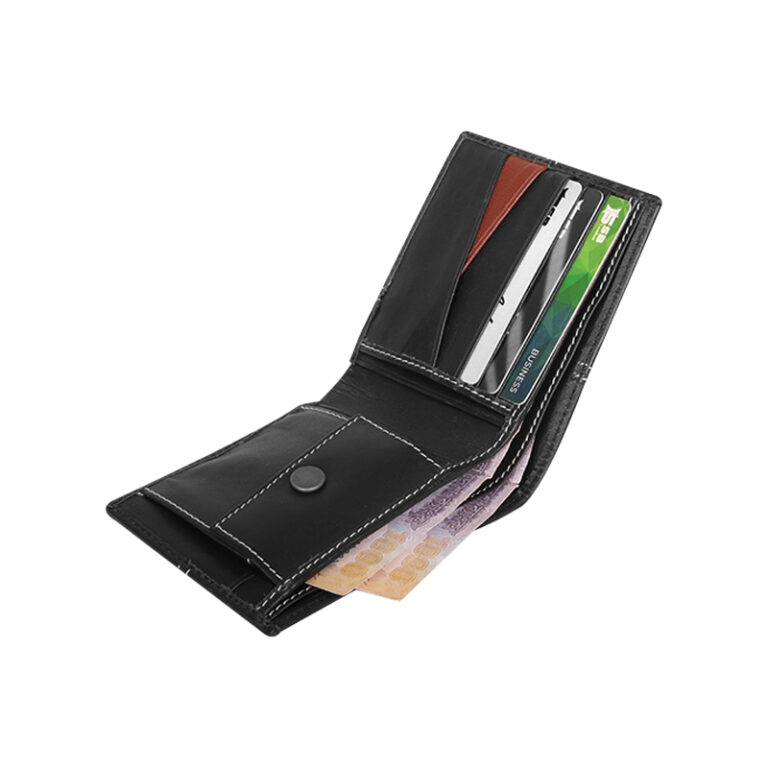 Classic Leather Bi-Fold Wallet SB-W240 - SSB Leather