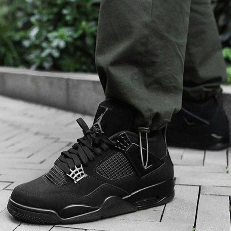 Black Air Jordan Sneaker | OEM MF-SC005 - SSB Leather